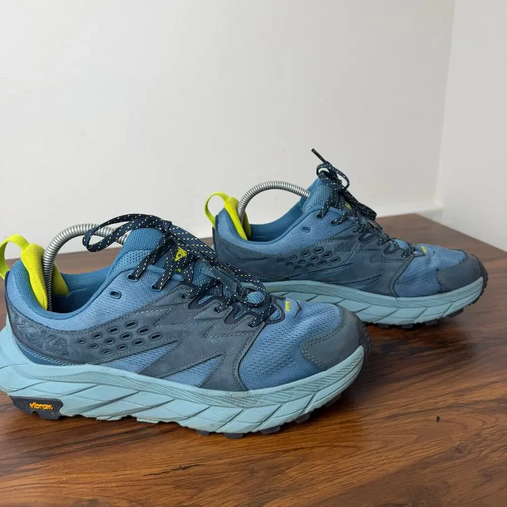 Hoka One One | Shoes | Hoka Anacapa Breeze Low Blue Hiking Trail ...